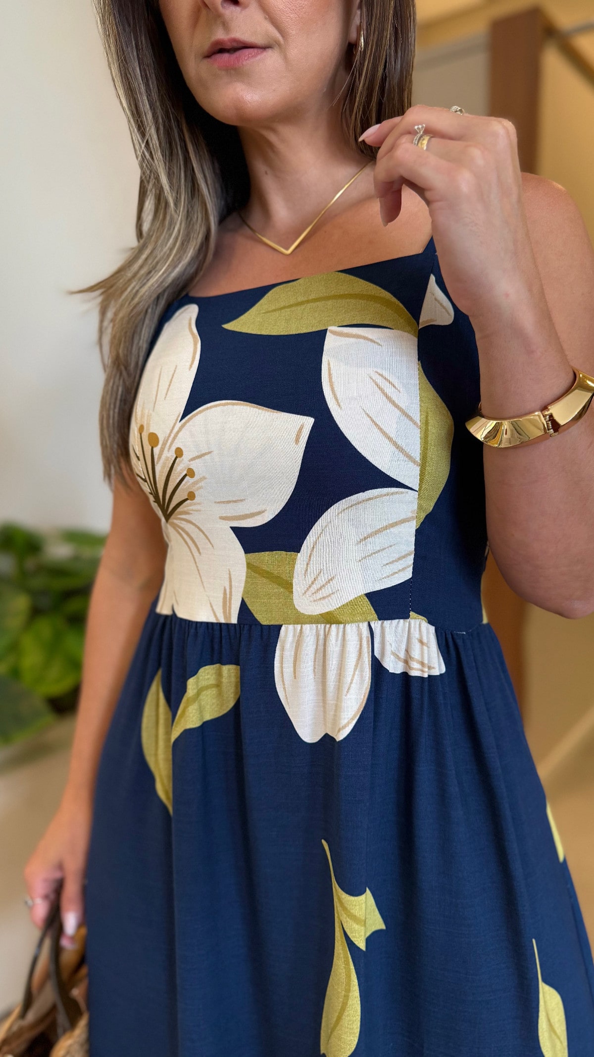 Vestido Longo Alcinha Beatriz - Vestidos | Daniele Fazan