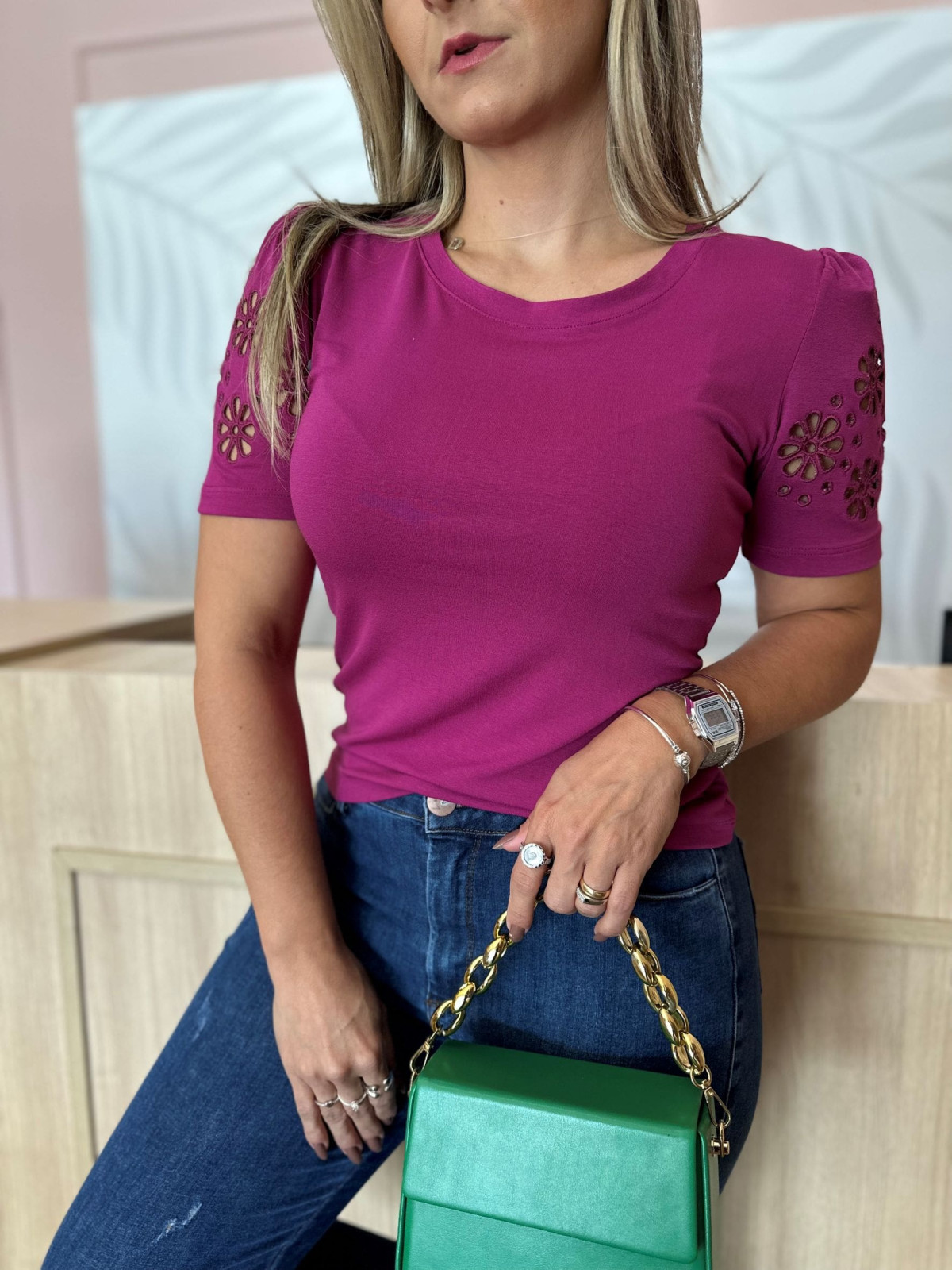 Tee Maria Flor - Blusas | Daniele Fazan