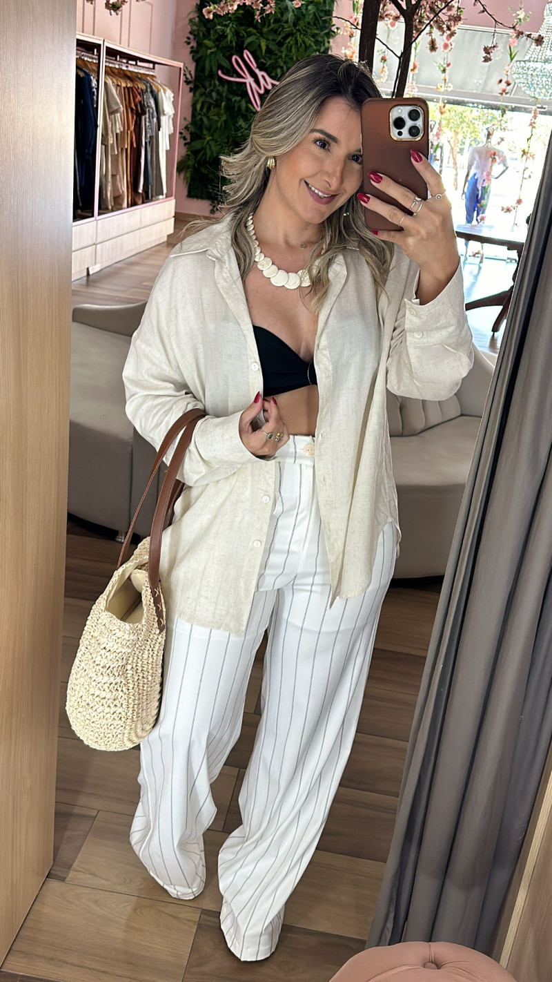 Camisa Básica Manga Longa Dalila | Daniele Fazan