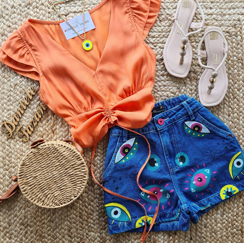 Cropet Dandara - Croppeds - Blusas | Daniele Fazan