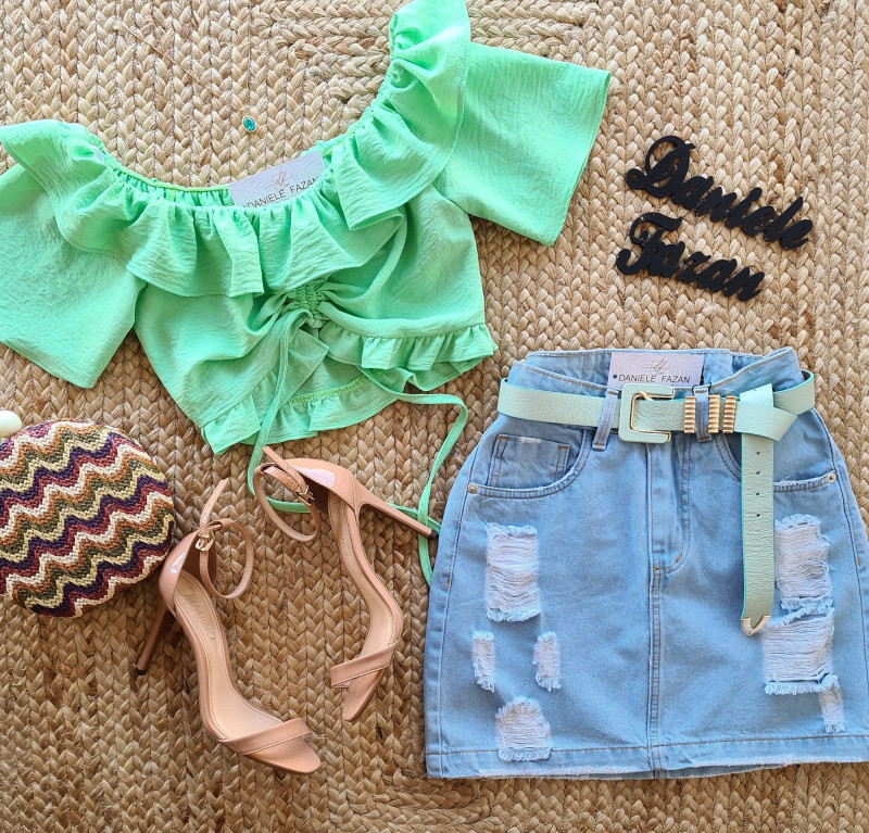 Cropet Poly - Croppeds - Blusas | Daniele Fazan