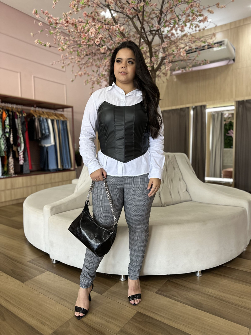 Calça Xadrez Dilva | Daniele Fazan