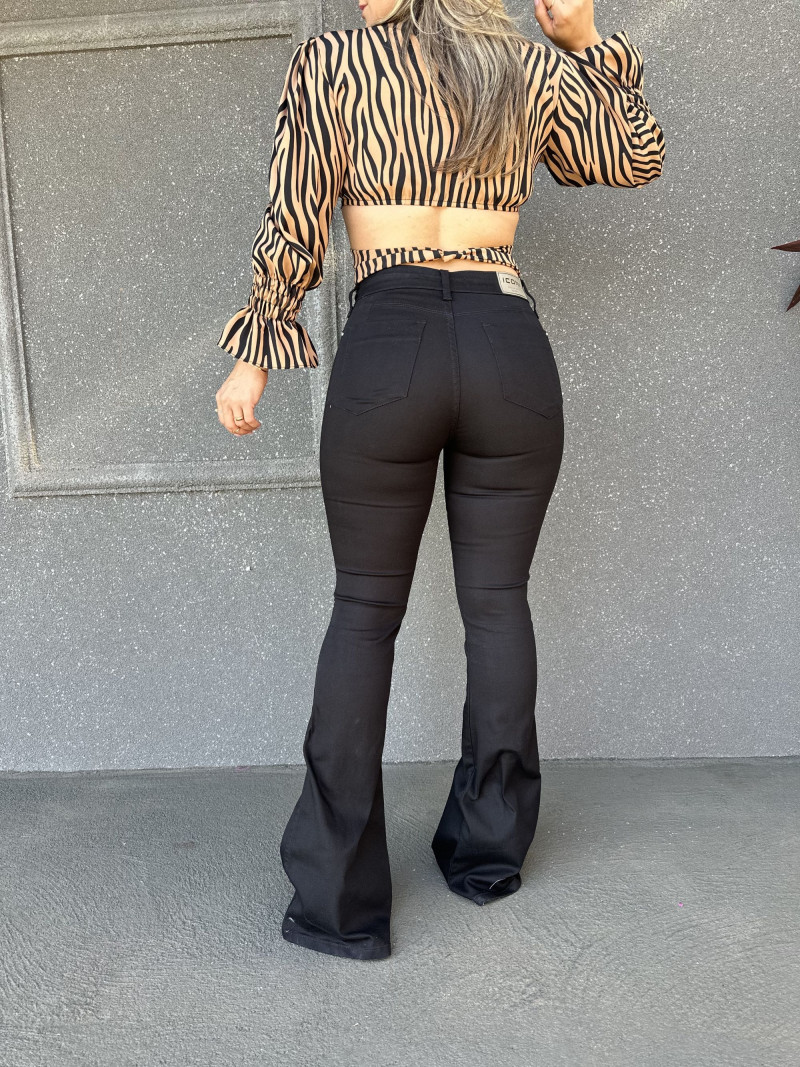 Calça Black Flare | Daniele Fazan