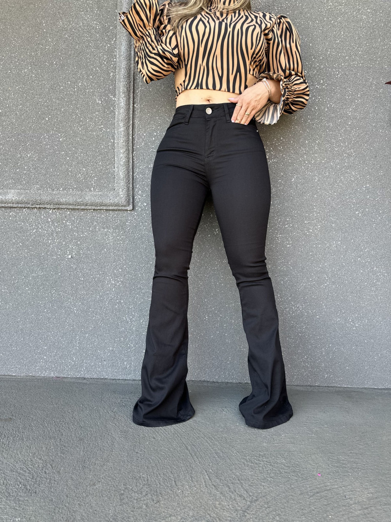 Calça Black Flare | Daniele Fazan